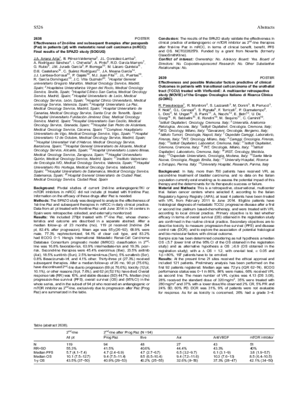 (PDF) 2638 Effectiveness of 2nd-line and subsequent therapies after ...