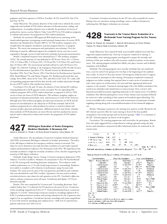 (PDF) 428: Teamwork In the Trauma Room: Evaluation of a Multimodal Team ...