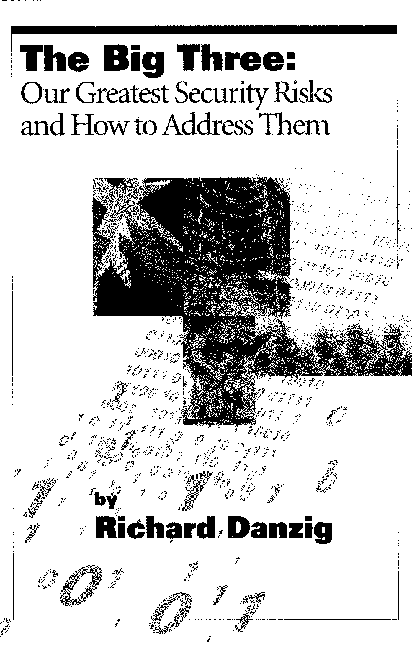 (PDF) The Big Three: Our Greatest Security Risks and How to Address ...