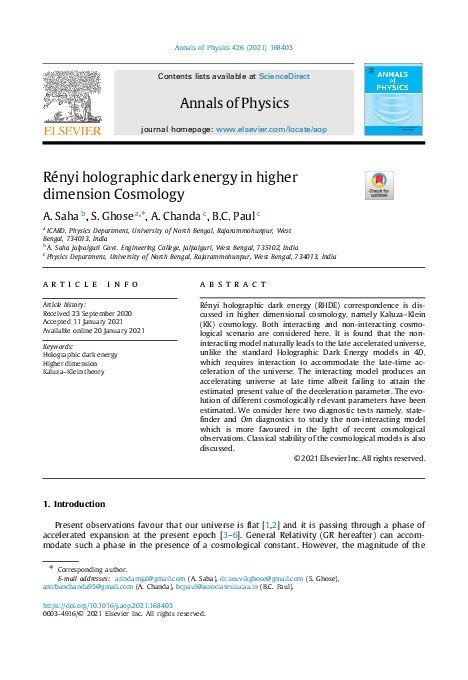 (PDF) Annals of Physics