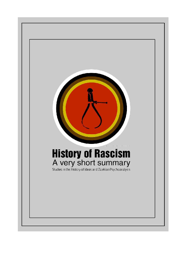 (PDF) History of Racism
