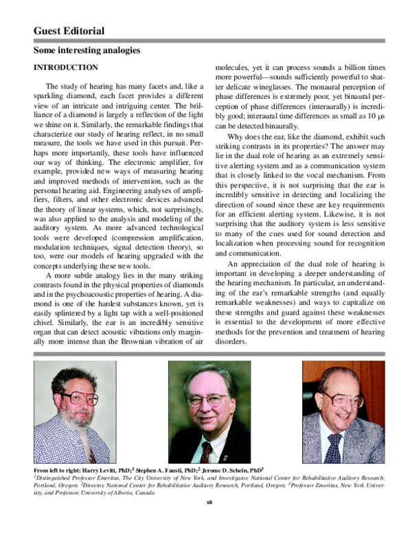 (PDF) Some interesting analogies