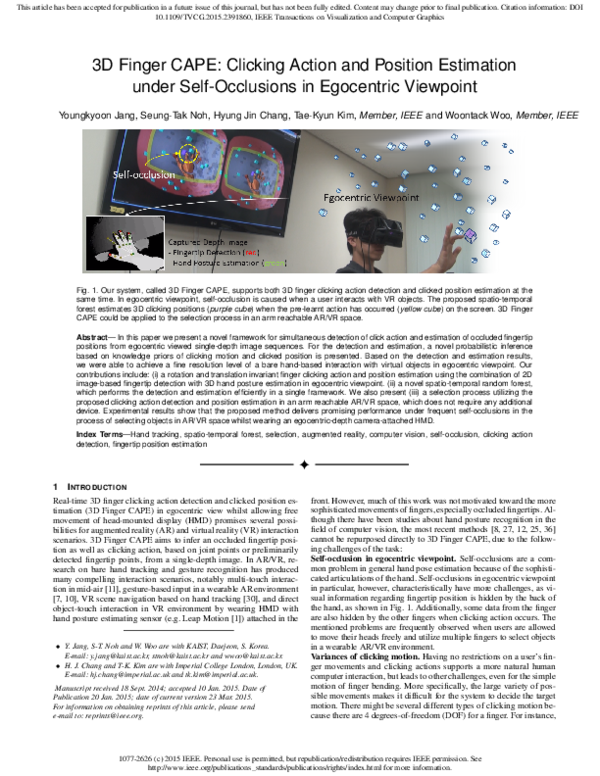 (PDF) 3D Finger CAPE: Clicking Action and Position Estimation under Self-Occlusions in ...