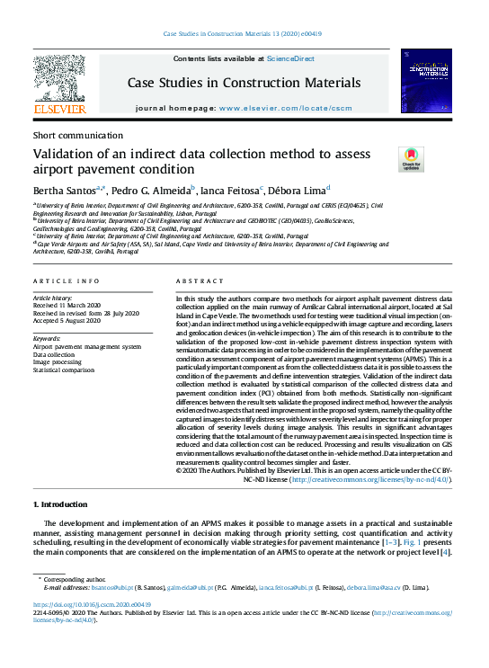 Pdf Validation Of An Indirect Data Collection Method To Assess