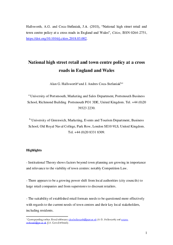 (PDF) Hand made space: the social history of a small squatter community