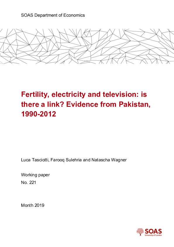 (PDF) Corruption: Fertility, electricity and television: is there a ...