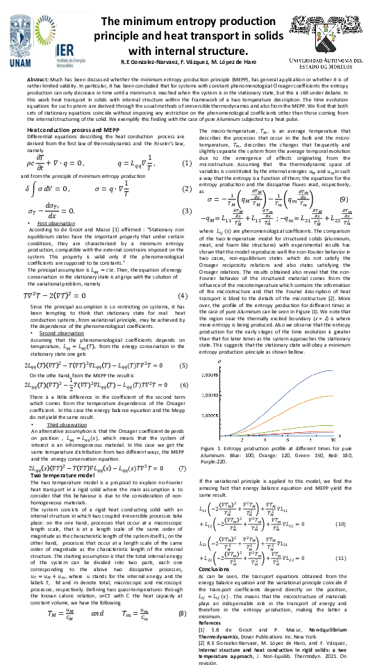 The Minimum Entropy Production Principle And Heat Transport In Solids