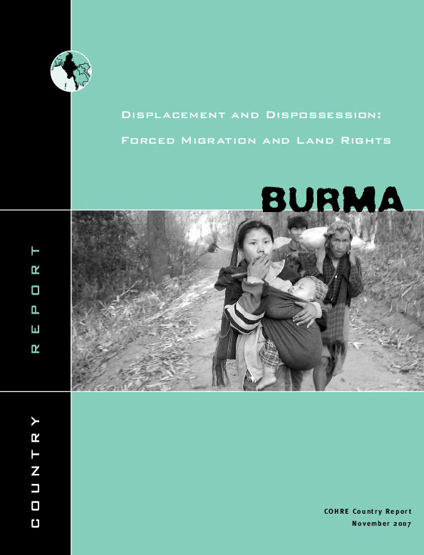 (PDF) Forced Migration and Land Rights Crisis in Burma