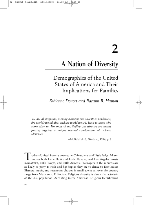 (PDF) A Nation of Diversity | Fabienne Doucet - Academia.edu