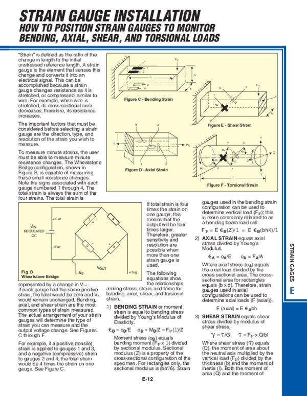 (PDF) How to position strain gauges