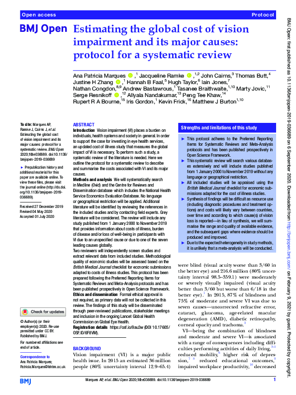 (PDF) Estimating the global cost of vision impairment and its major ...