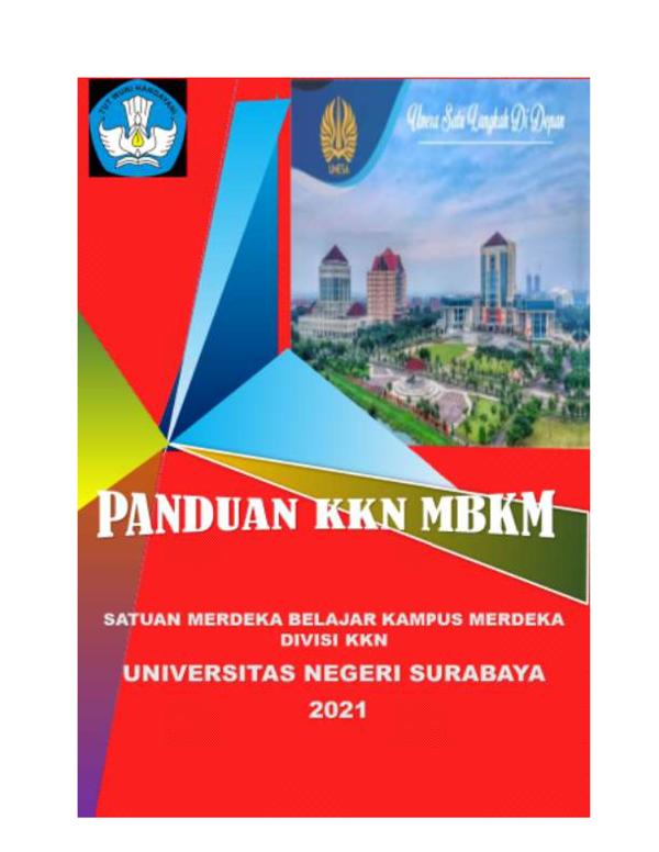 (PDF) PANDUAN KKN TEMATIK SINERGI MBKM Penyusun