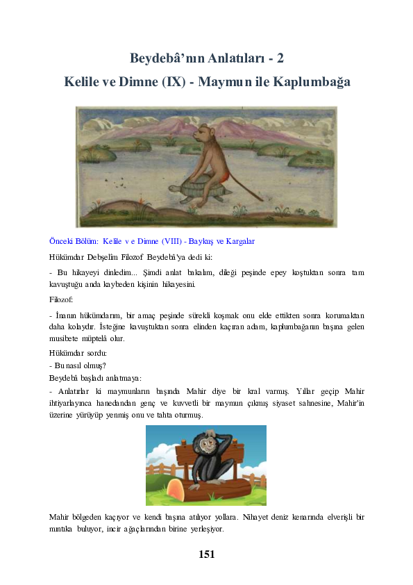 (PDF) Kelile ve Dimne - Beydeba'nın Anlatıları - 2