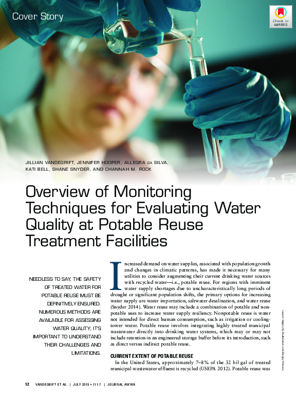 (PDF) Overview of Monitoring Techniques for Evaluating Water Quality at ...