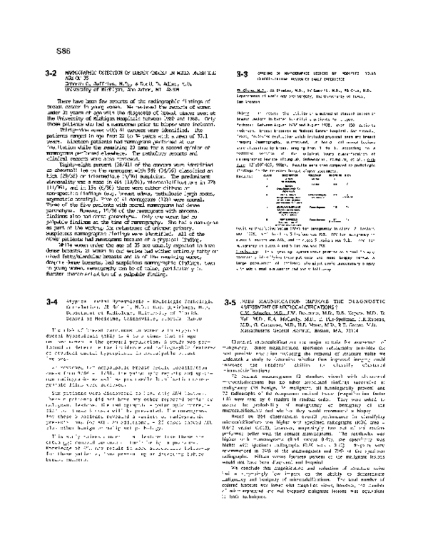 Pdf Grading Of Mammographic Lesions By Modified Young Classification Review Of Early