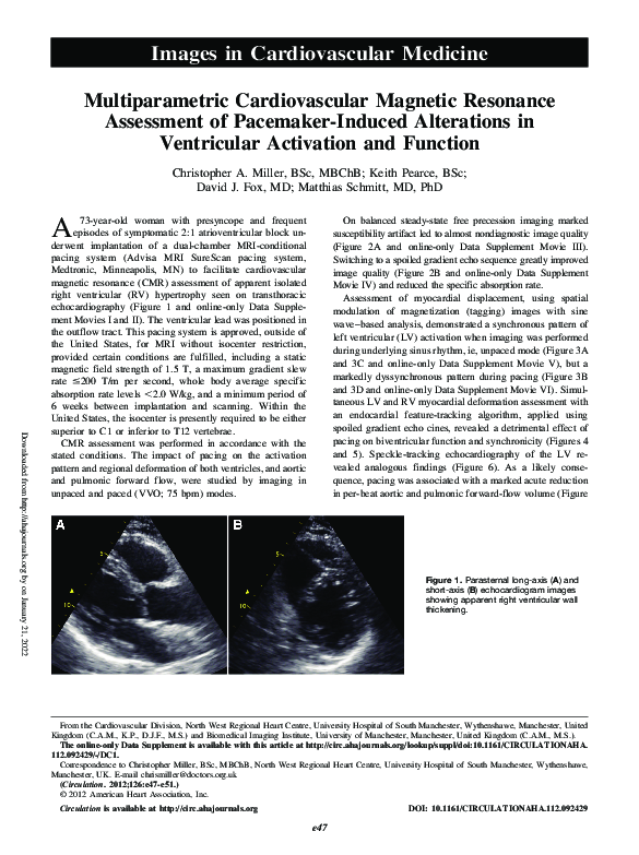 (PDF) Multiparametric Cardiovascular Magnetic Resonance Assessment of ... (PDF) Multiparametric Cardiovascular Magnetic Resonance Assessment of ...