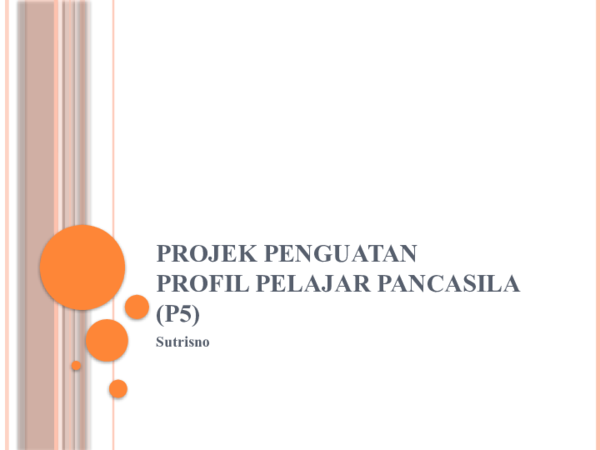 (PPT) Contoh P5 alur