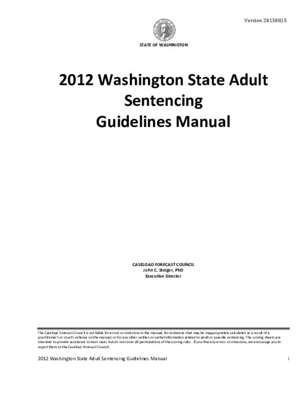 (PDF) Sentencing Guidelines Manual