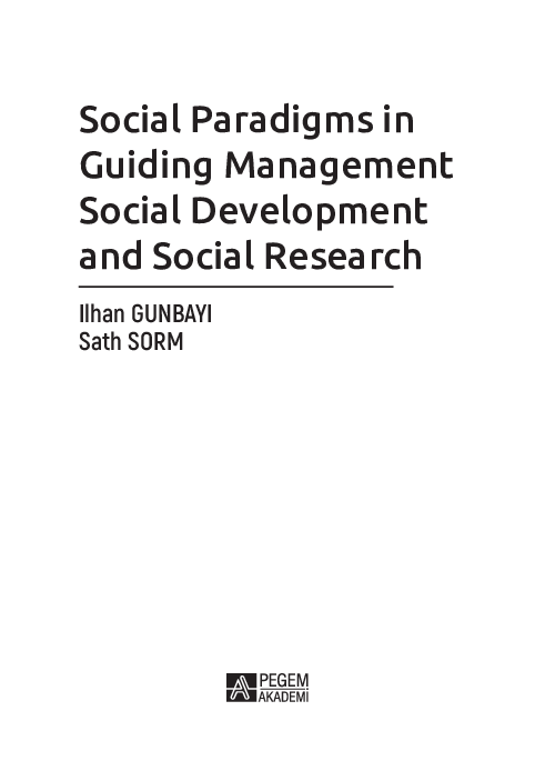 (PDF) Social Paradigms in Guiding Management Social Development and ... (PDF) Social Paradigms in Guiding Management Social Development and ...