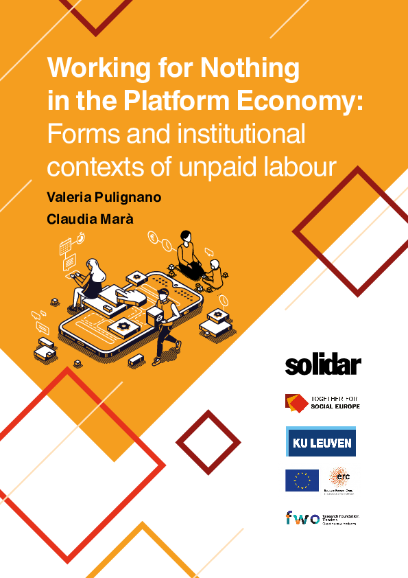 (PDF) Working for Nothing in the Platform Economy: Forms and ...