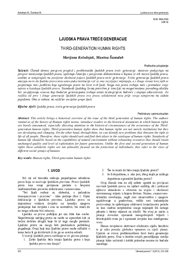 (PDF) Third-generation human rights