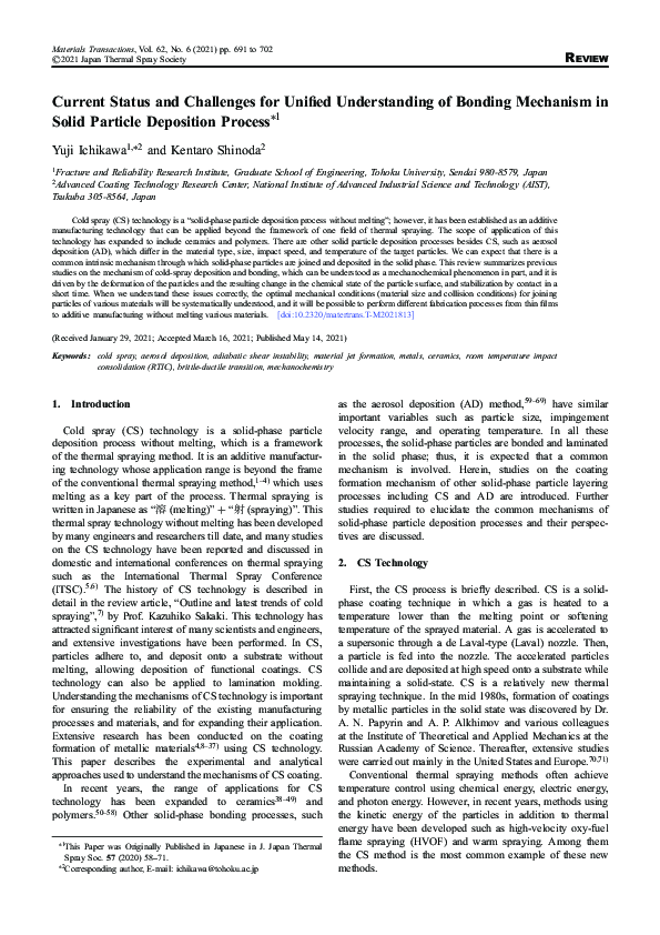 (PDF) Current Status and Challenges for Unified Understanding of ...