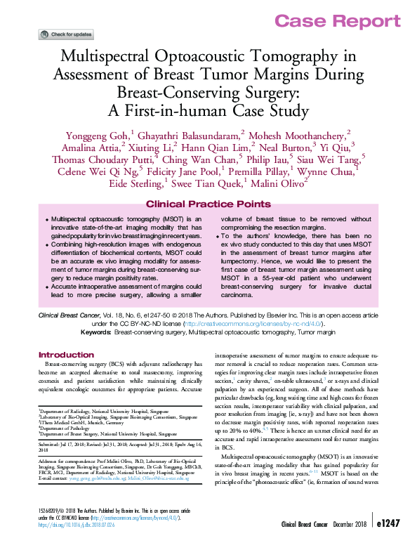 (PDF) Multispectral Optoacoustic Tomography in Assessment of Breast ...
