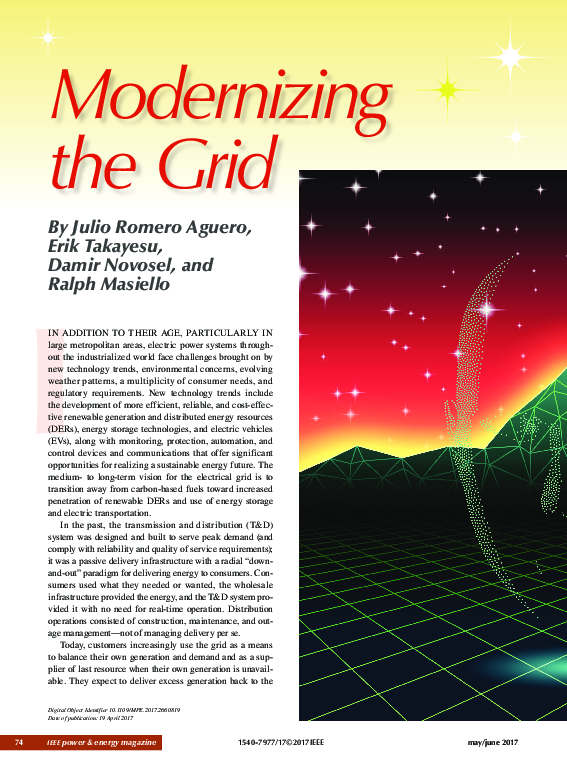 (PDF) Modernizing the Grid: Challenges and Opportunities for a Sustainable Future
