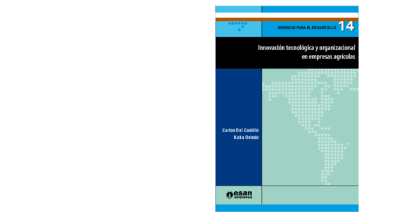(PDF) Innovaci?n tecnol?gica y organizacional en empresas agr?colas | Carlos Alberto Panduro Del ...