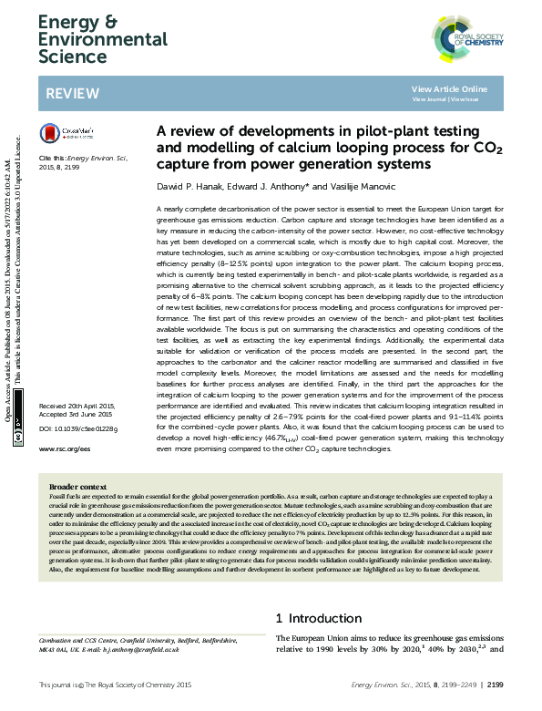 (PDF) A review of developments in pilot-plant testing and modelling of ...