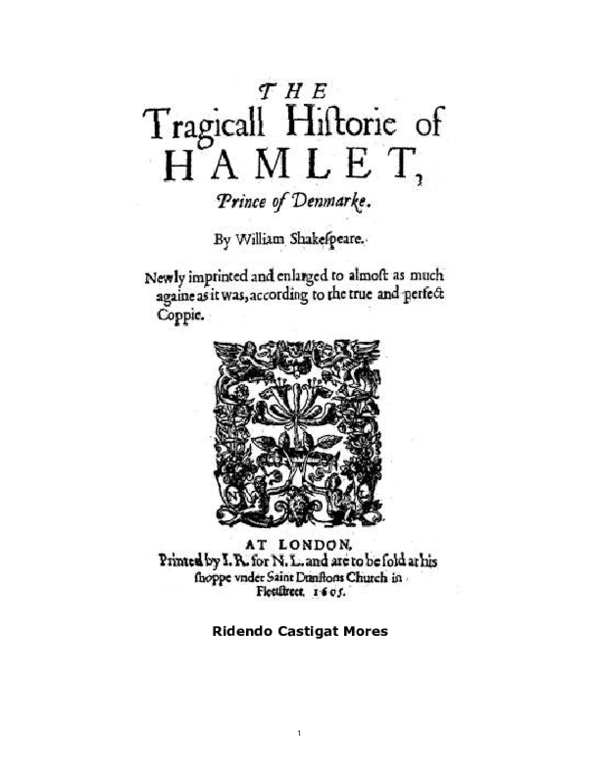 (PDF) Hamlet