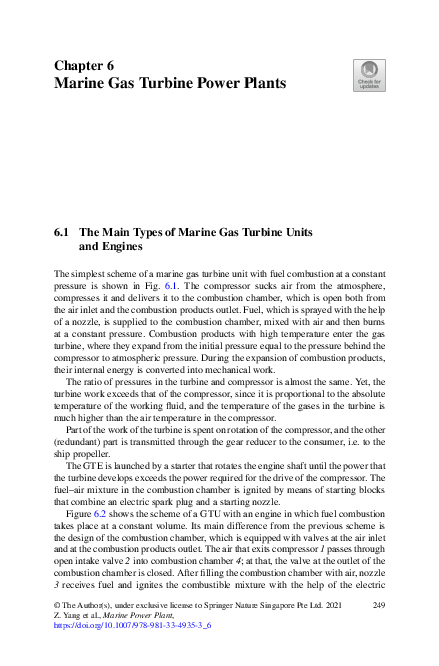 (PDF) Marine Gas Turbine Power Plants