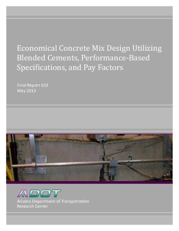 (PDF) Economical Concrete Mix Design Utilizing Blended Cements ...