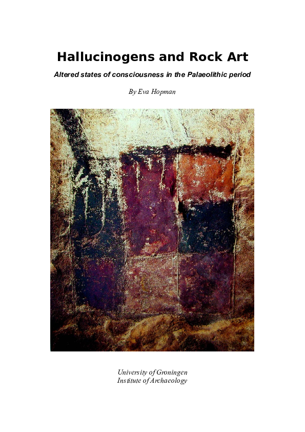 (DOC) Hallucinogens and Rock Art: Altered States of Consciousness in ...