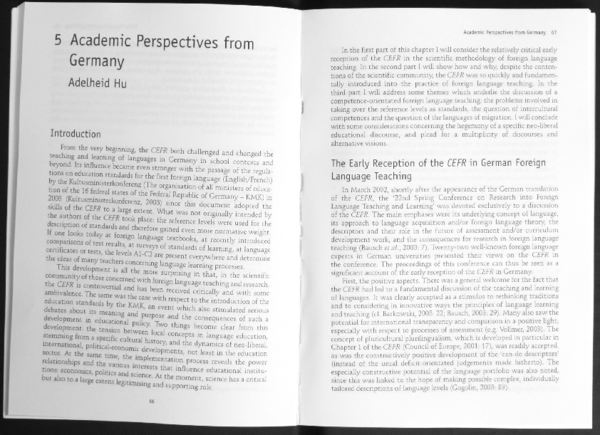 (PDF) Academic Perspectives from Germany