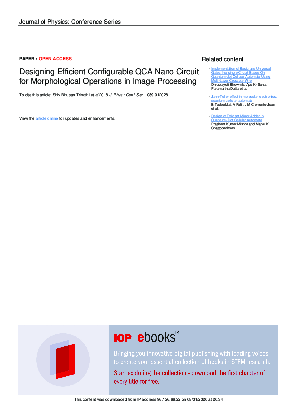 (PDF) Designing Efficient Configurable QCA Nano Circuit for ...