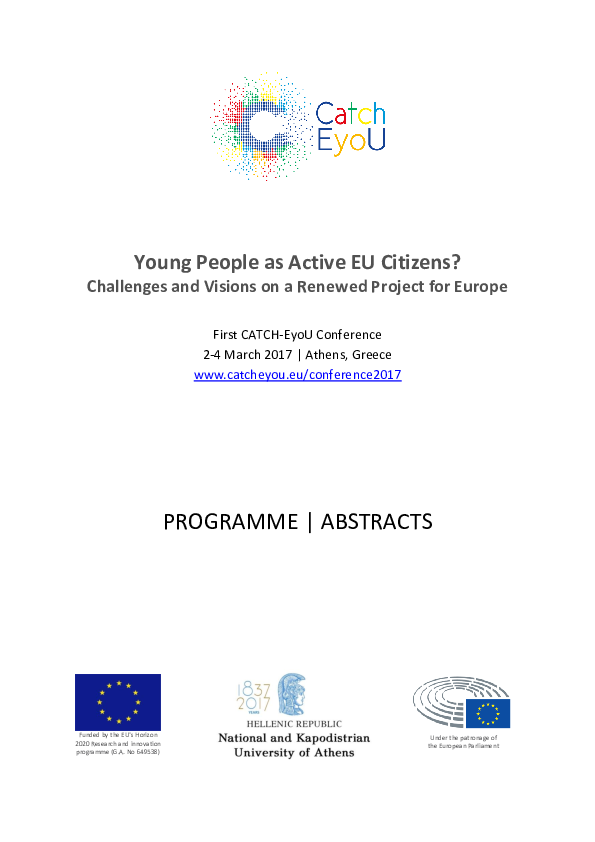(PDF) Young People as Active EU Citizens ? Challenges and Visions on a ...