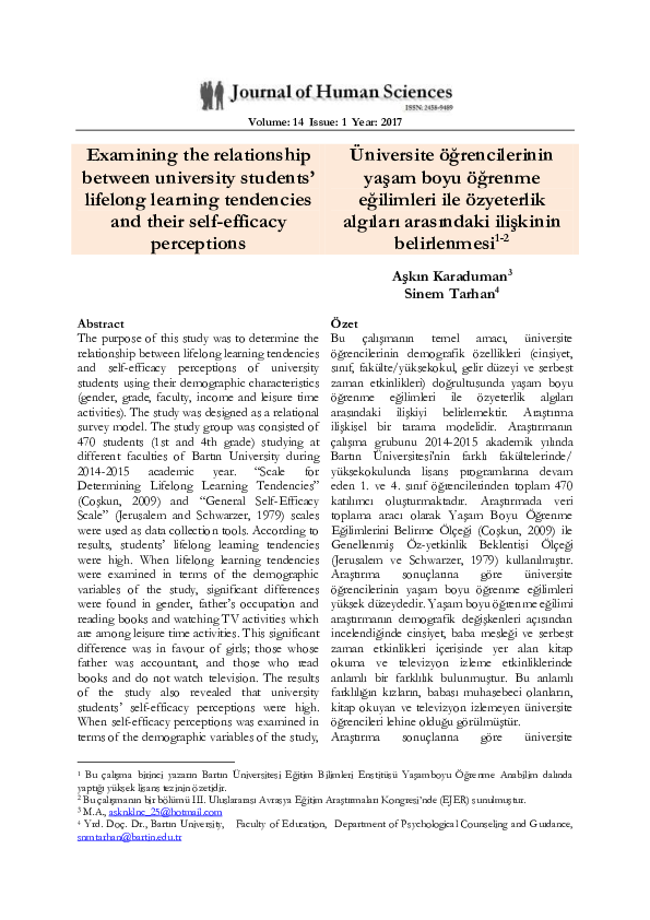 (PDF) Examining the relationship between university student commitment profiles and behavior