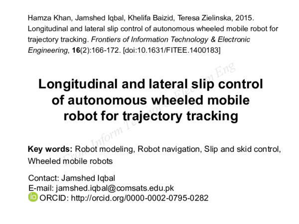 (PDF) Longitudinal and lateral slip control of autonomous wheeled ...