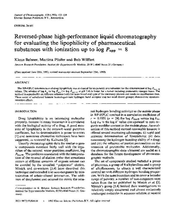 (PDF) A Reversed-Phase High-Performance Liquid Chromatographic (HPLC ...