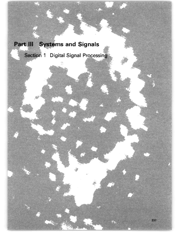 (PDF) Signal Processing Research Program