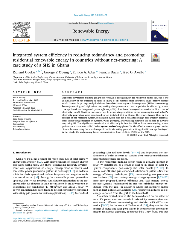 (PDF) Integrated system efficiency in reducing redundancy and promoting ...