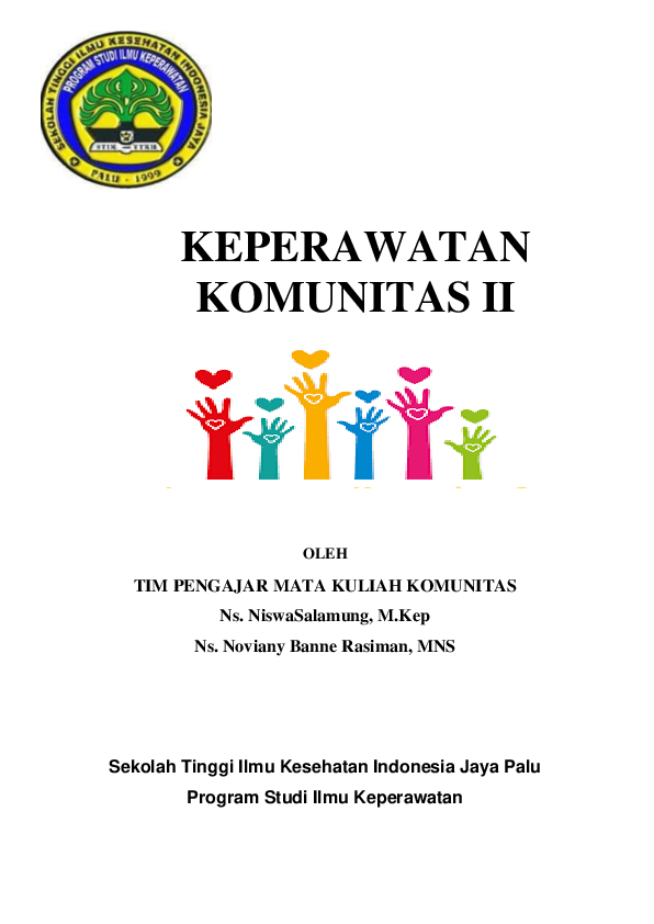 (PDF) Modul Pembelajaran Keperawatan Komunitas II