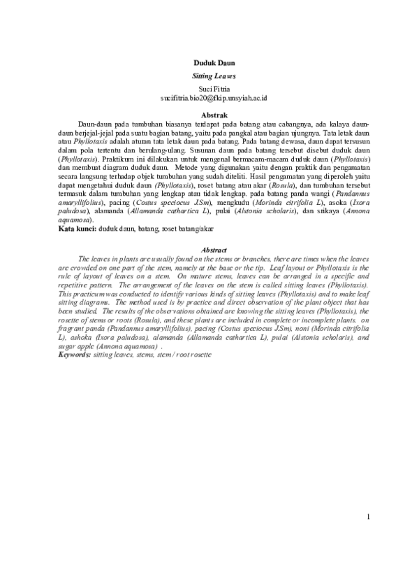 (DOC) Duduk daun