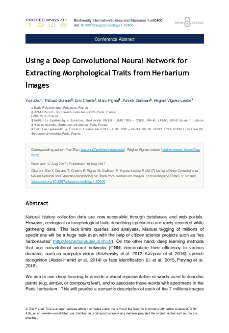 (PDF) Using a Deep Convolutional Neural Network for Extracting ...