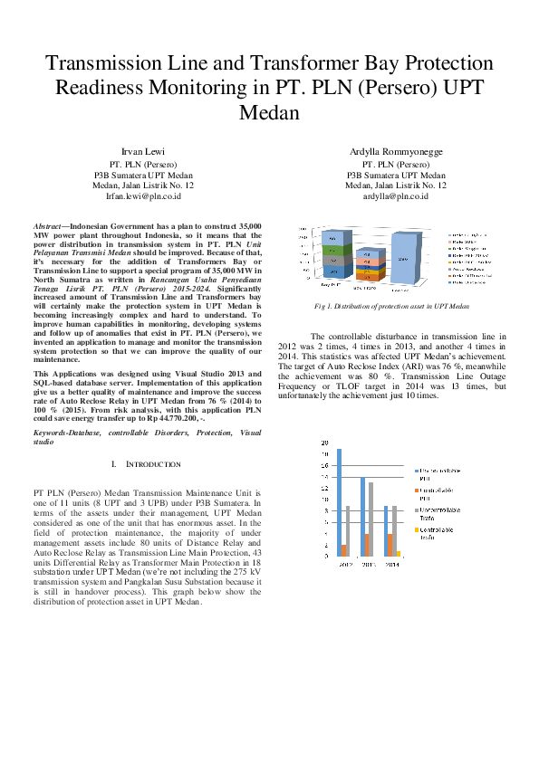 (PDF) Transmission Line and Transformer Bay Protection Readiness ...