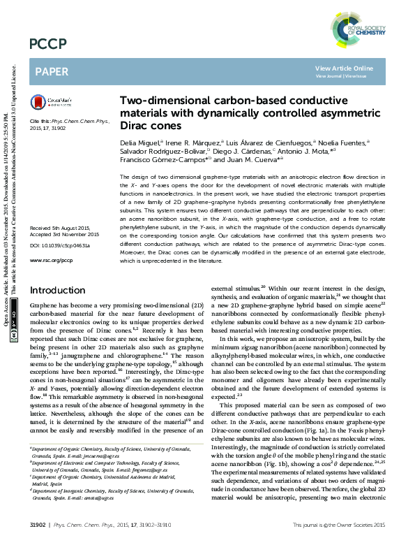 (PDF) Two-dimensional carbon-based conductive materials with ...