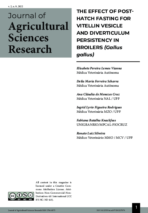 (PDF) The effect of post-hatch fasting for vitellin vesicle and ...