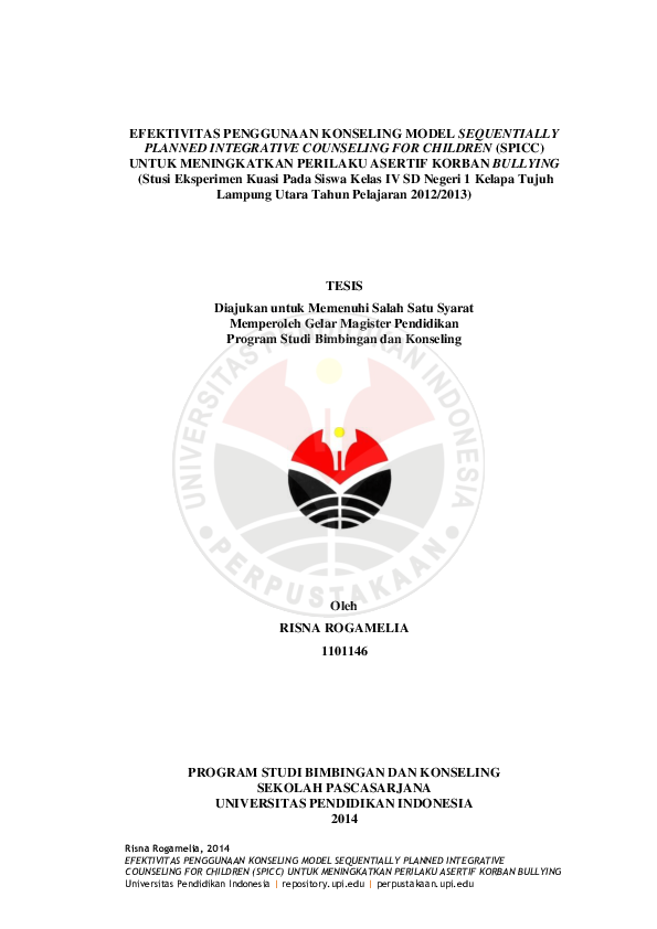 (PDF) Efektivitas Penggunaan Konseling Model Sequentially Planned ...