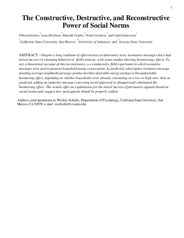 (PDF) The Constructive, Destructive, and Reconstructive Power of Social ...